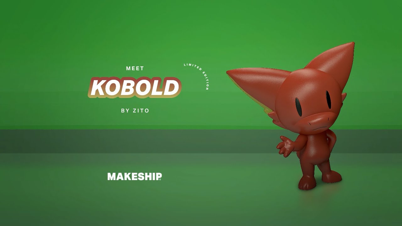 Kobold Vinyl Figure Promo - YouTube