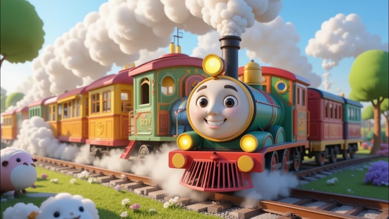 Chhuk Chhuk Rail Chale Dhuaan Dhuaan | छुक छुक रेल चले धुआं धुआं ...