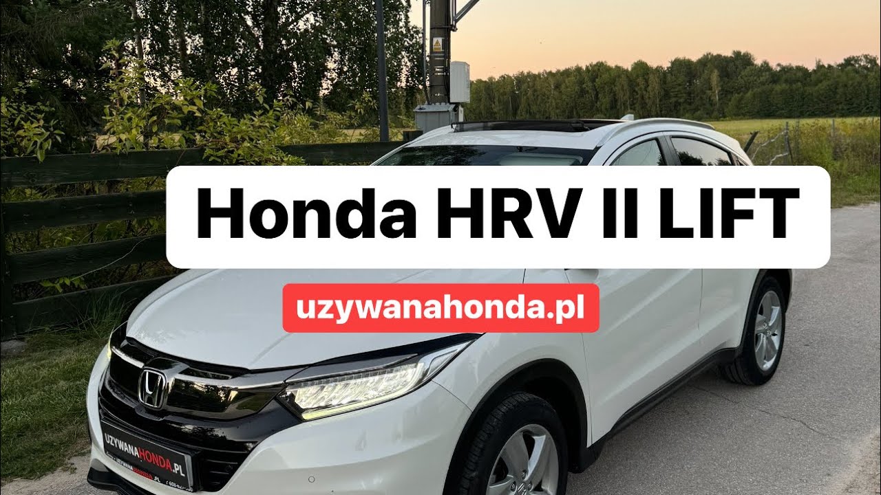 Prezentacja Honda HRV II lift 2018/2019 48000km 1 właściciel. Na końcu ...