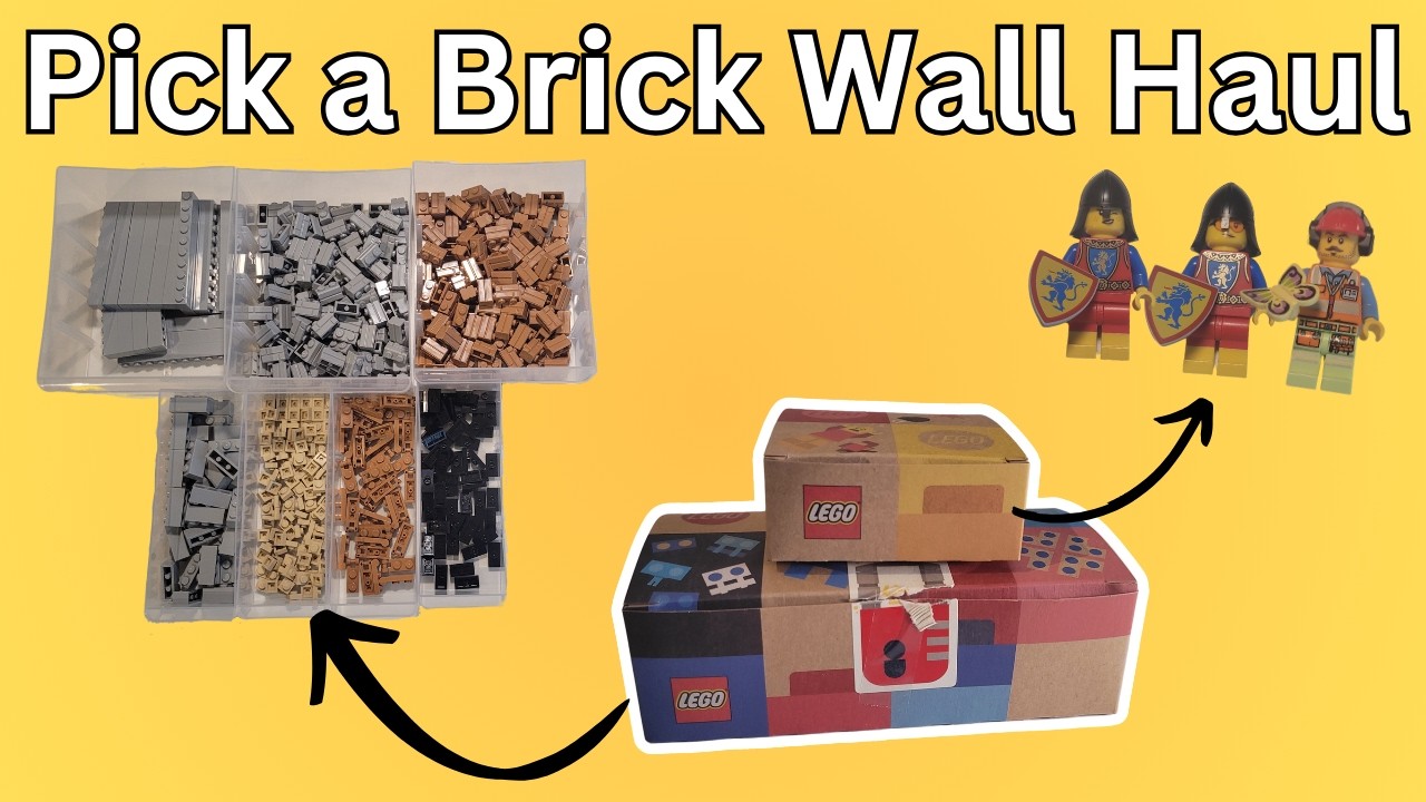 Lego Store Pick a Brick Wall Haul - YouTube