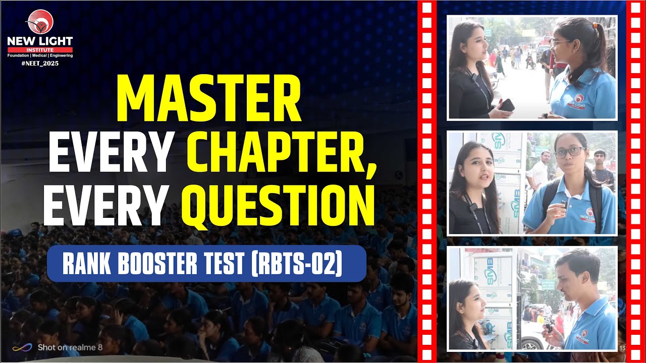 Master Every Chapter, Every Question – New Light Test Series for NEET ...
