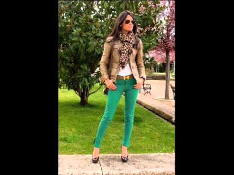 Outfits Color Verde En Tu Look ♥ - YouTube
