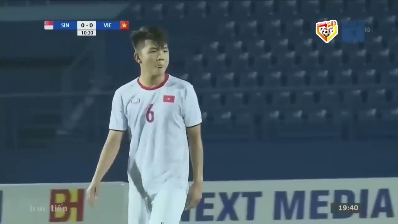 🔴U18 Việt Nam - U18 Singapore | U18 Đông Nam Á | Cạnh Tranh Khốc Liệt Với Đảo Quốc Sư Tử - YouTube