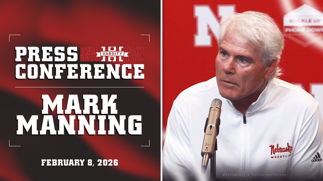 Husker HC Mark Manning Recaps the Win over Northwestern | Nebraska ...