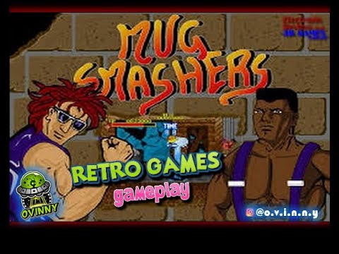 MUG SMASHERS - ARCADE - ESPECIAL JOGOS RETRO - GAMEPLAY ( PT-BR ) - YouTube