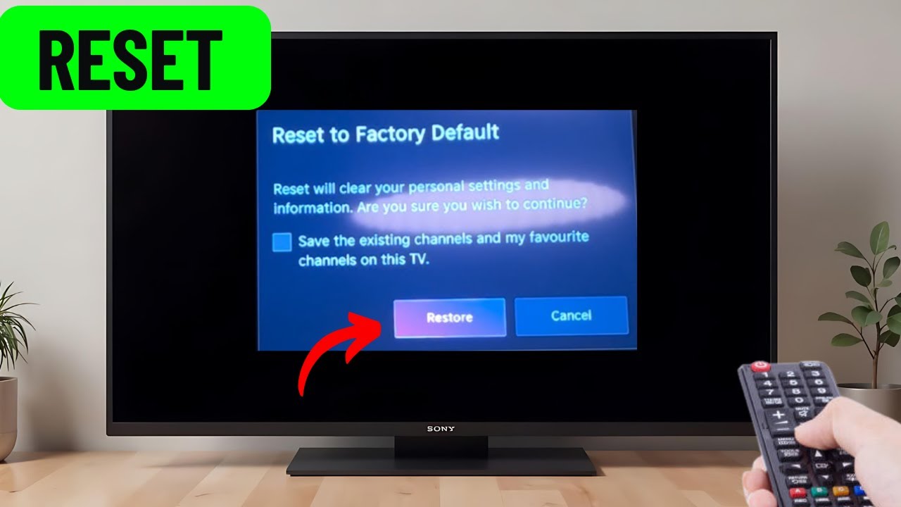 How to Factory Reset Hisense Smart TV { For All Models } - YouTube