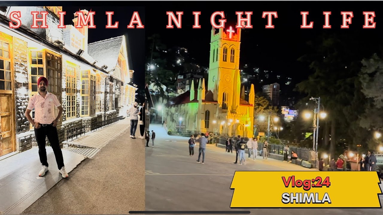 Shimla night life | Shimla Mall Road | #beautiful #himachalpradesh # ...