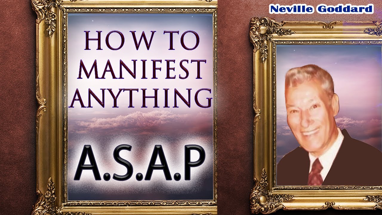 How To Manifest Anything You Need ASAP - YouTube
