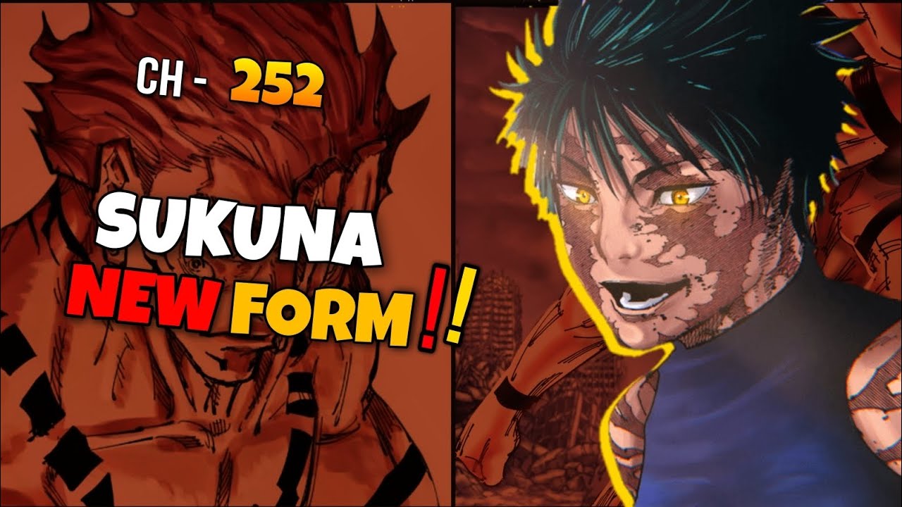 SUKUNA's New Form ! Ch-252 ! #jujutsukaisen #anime - YouTube