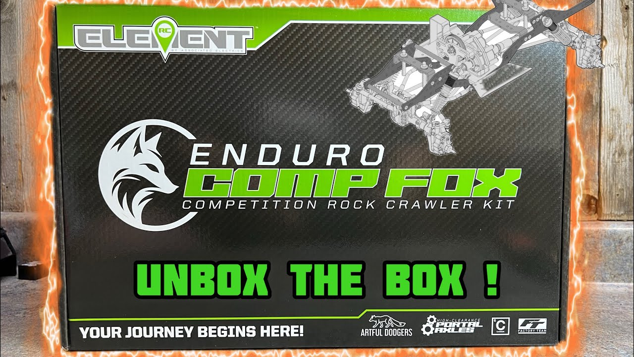Element RC new Comp Fox kit Rc rock crawler unboxing and overview - YouTube