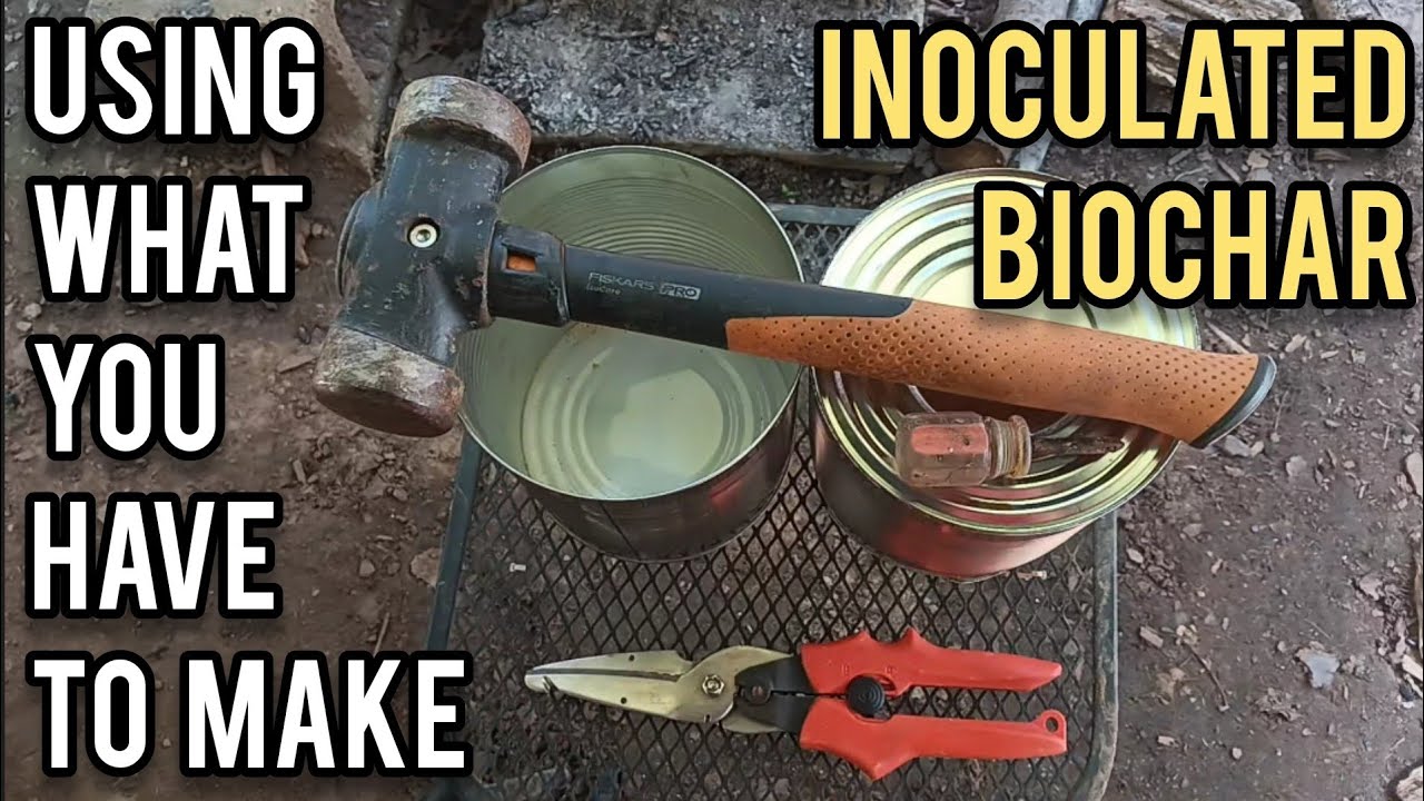 Using What You Have to Make Inoculated Biochar - YouTube