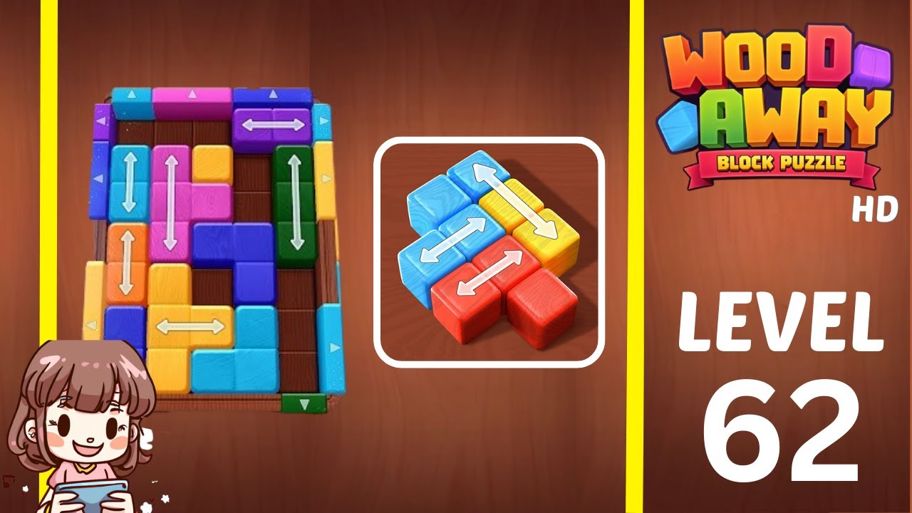 Wood Away Level 62 Solution Walkthrough - YouTube