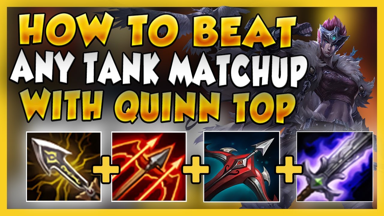 USE THIS BUILD TO BEAT ANY TANK MATCHUP WITH QUINN (YOU BECOME THANOS ...