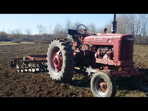 Farmall M Fall Tillage - YouTube