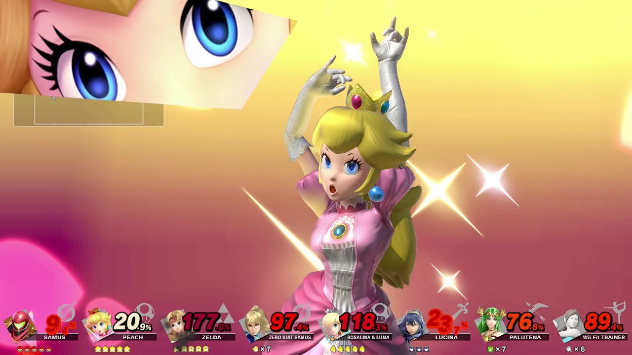 Super Smash Bros. Ultimate: 10-Stock All-Female 8-Player Smash #1 - YouTube