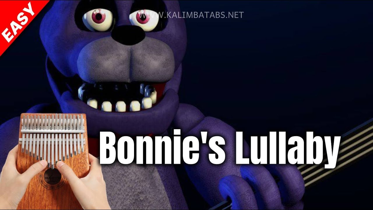 🐰 Bonnie's Lullaby - FNAF 3 Minigame Music (Schubert's Serenade) (Easy ...