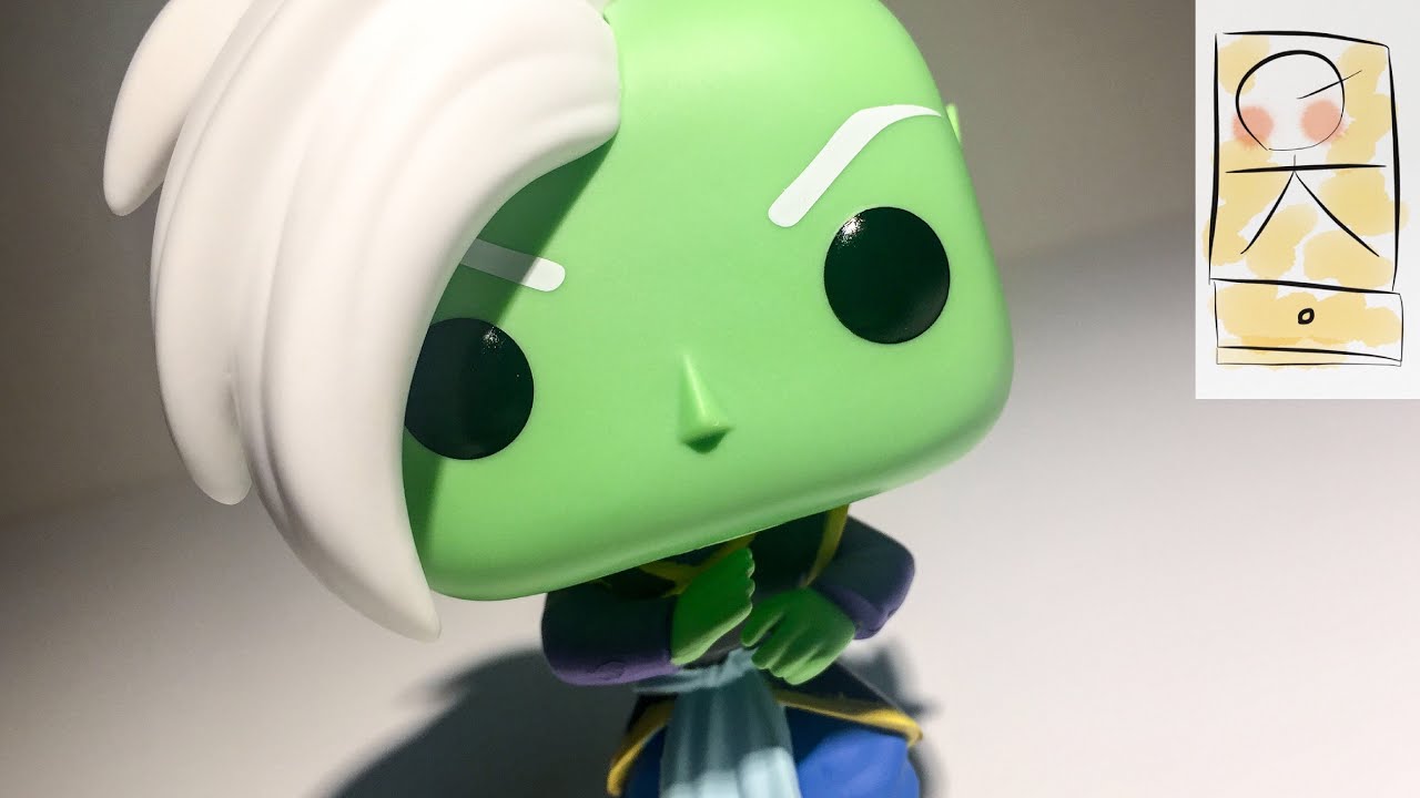 드래곤볼 슈퍼 자마스 펀코 팝 피규어 Dragon Ball Super ZAMASU Funko Pop - YouTube
