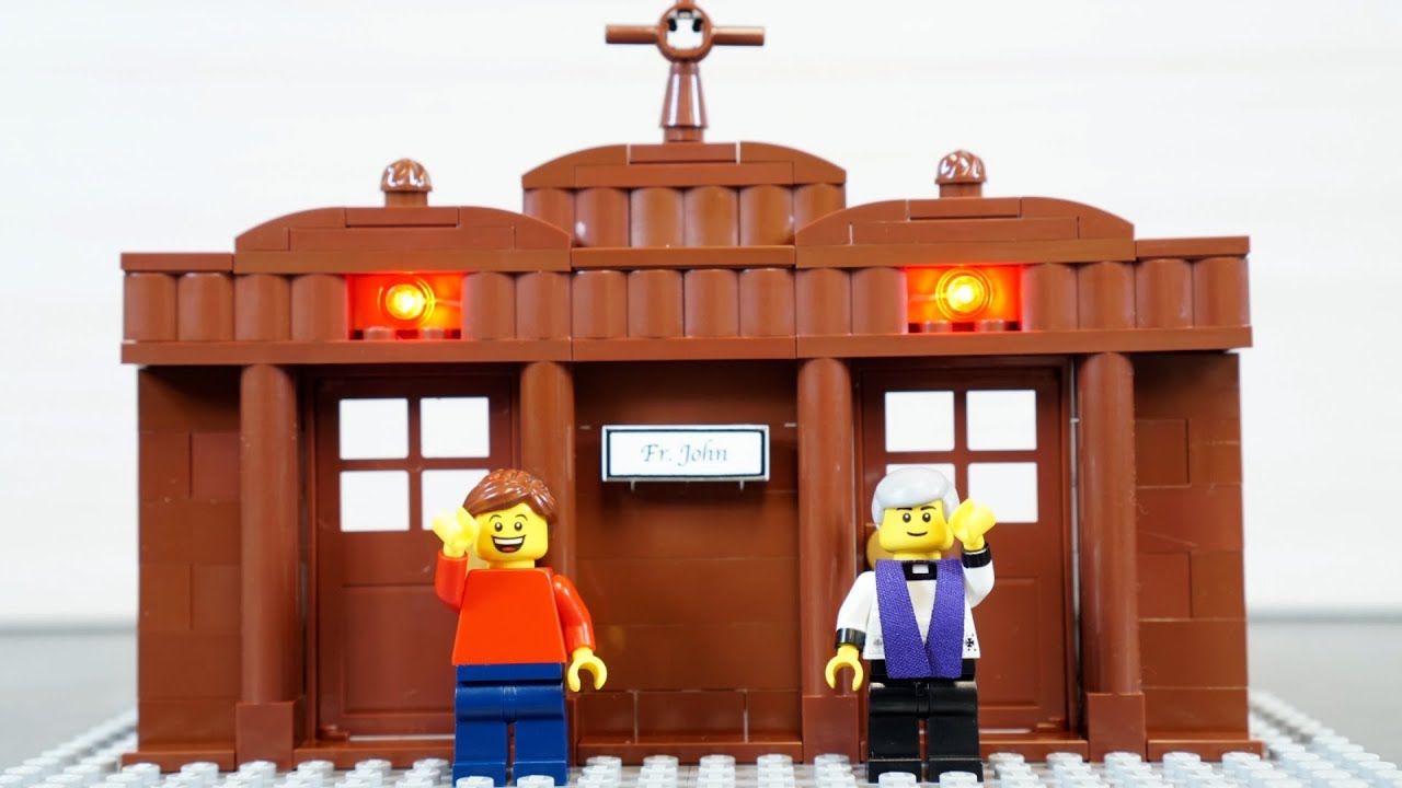 Catholicism meets LEGOs | Father John Hears Confessions - YouTube