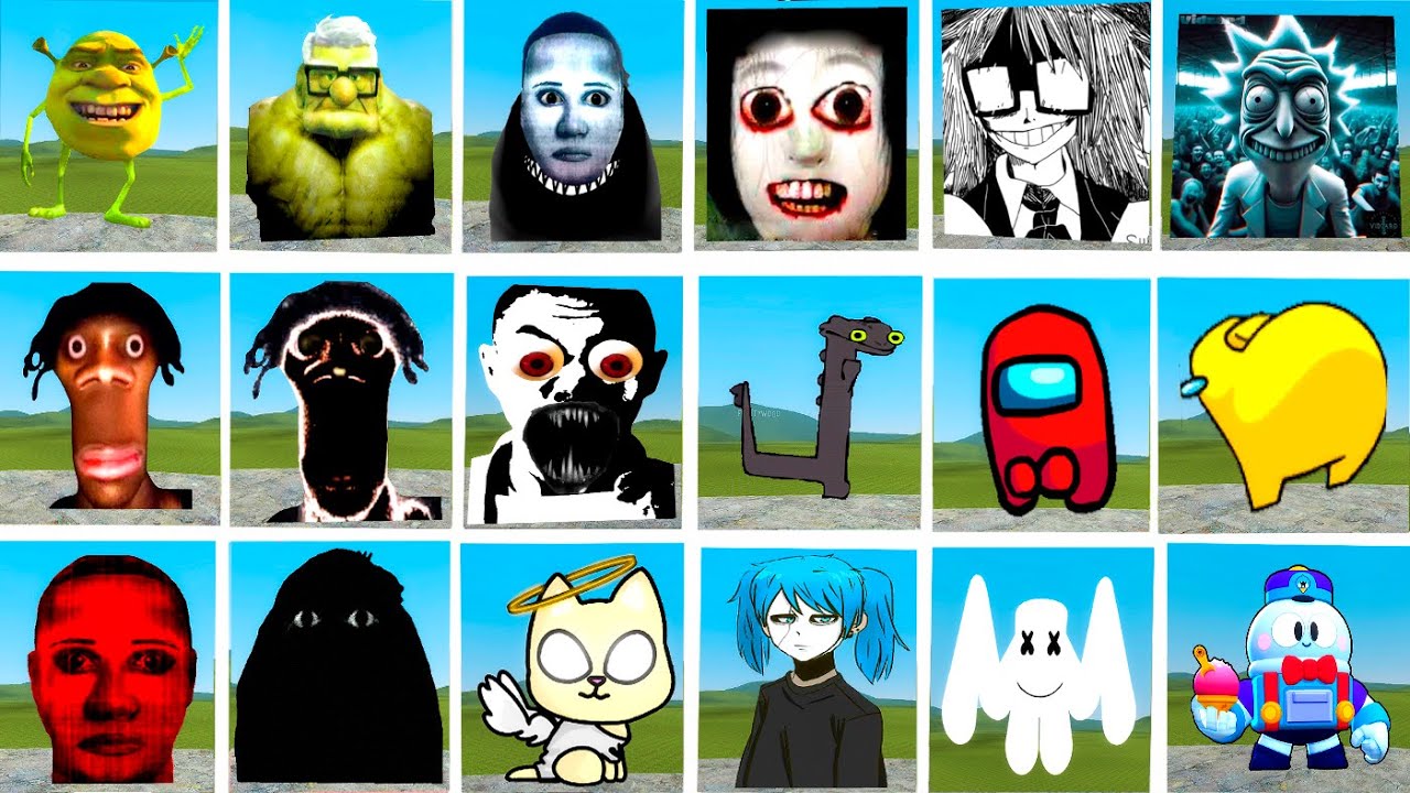 RANDOM OF ALL THE NEXBOTS #16 \Nextbots\ Gmod! Garry's Mod! - YouTube