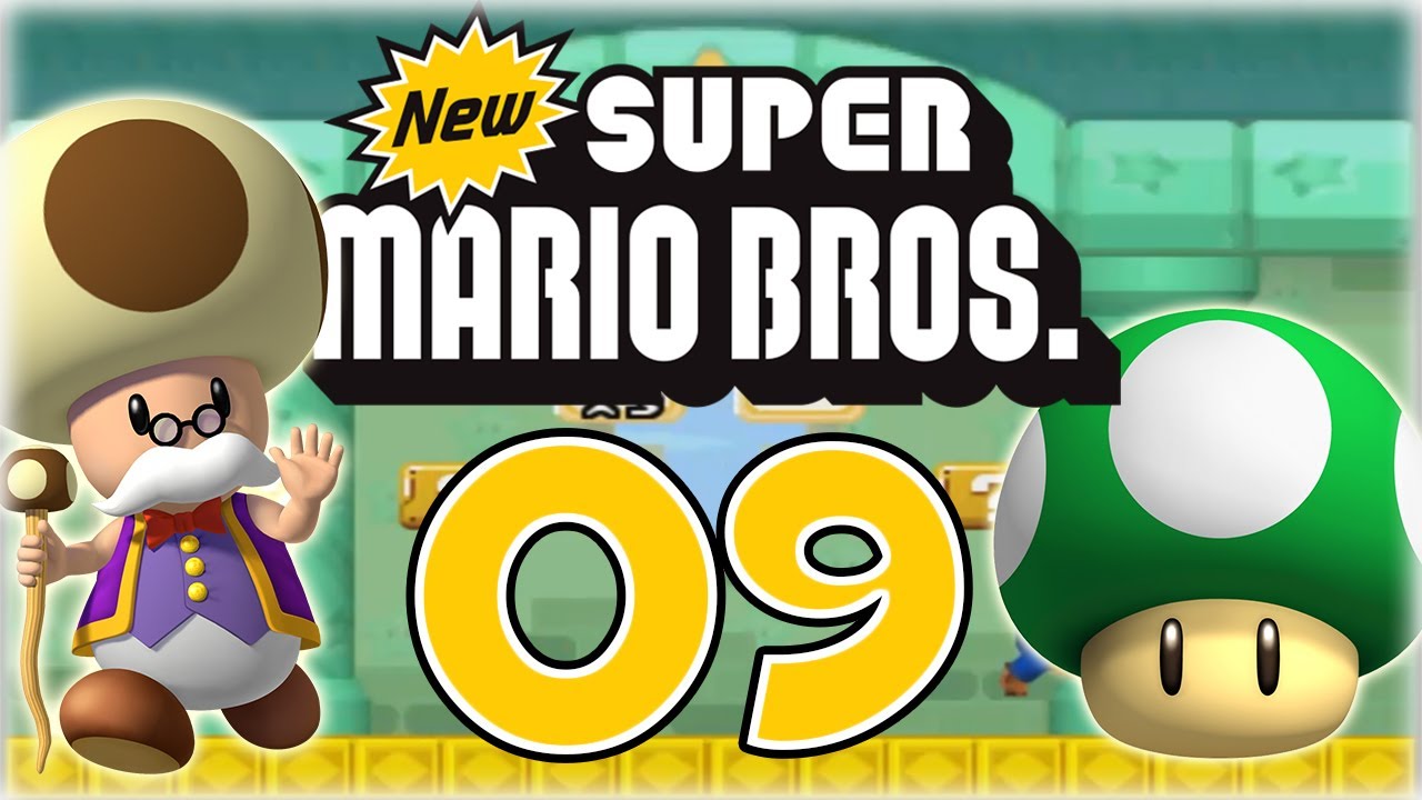Let's Play New Super Mario Bros. DS - [HD/100%] - Part 9: Toadsworth ...