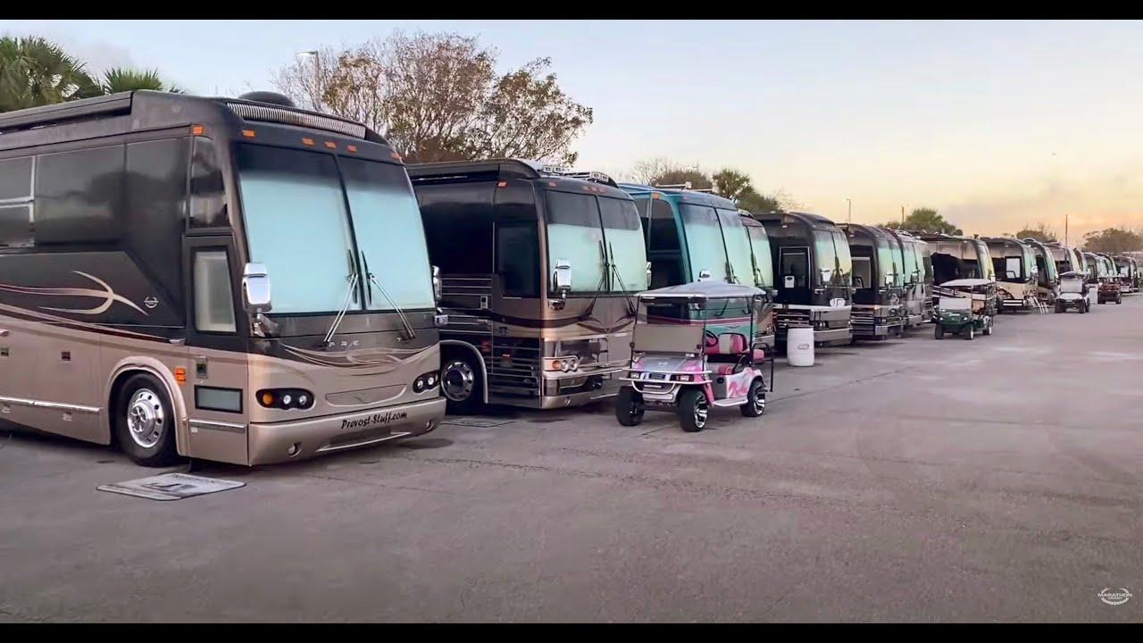 Prevost Motorhome Expo (West Palm Beach, FL). Randy, Dawn and a ...