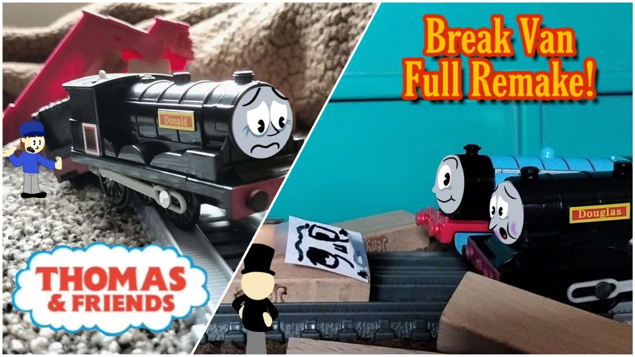 Thomas and Friends | Break Van (UK) Remake! | Trackmaster, TOMY - YouTube
