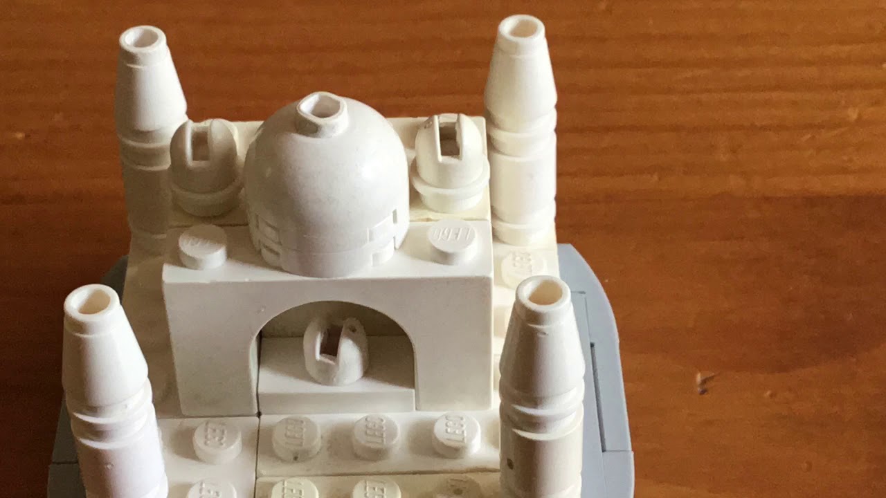 Lego Mini Monuments | Taj Mahal - YouTube