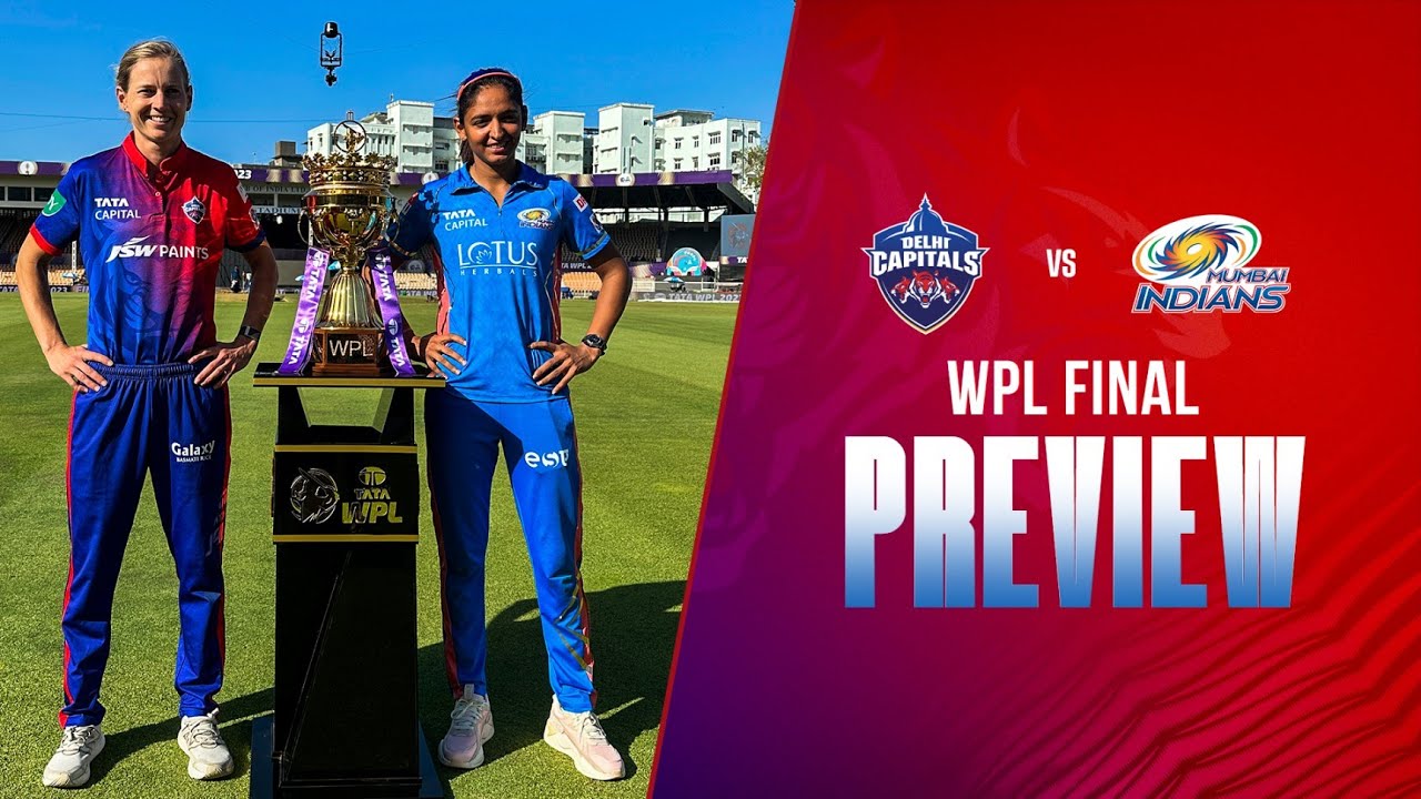 TATA WPL | DC v MI | Final Preview - YouTube