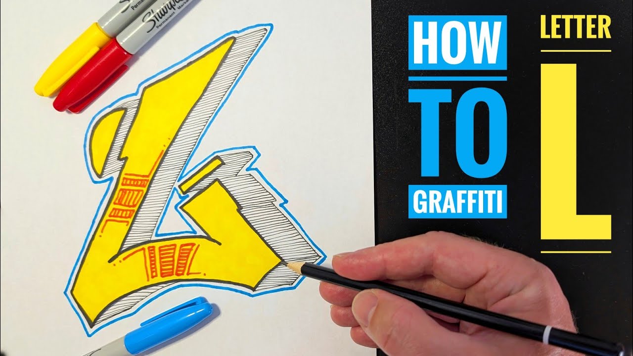 How To Graffiti Letter L 🔥 - YouTube