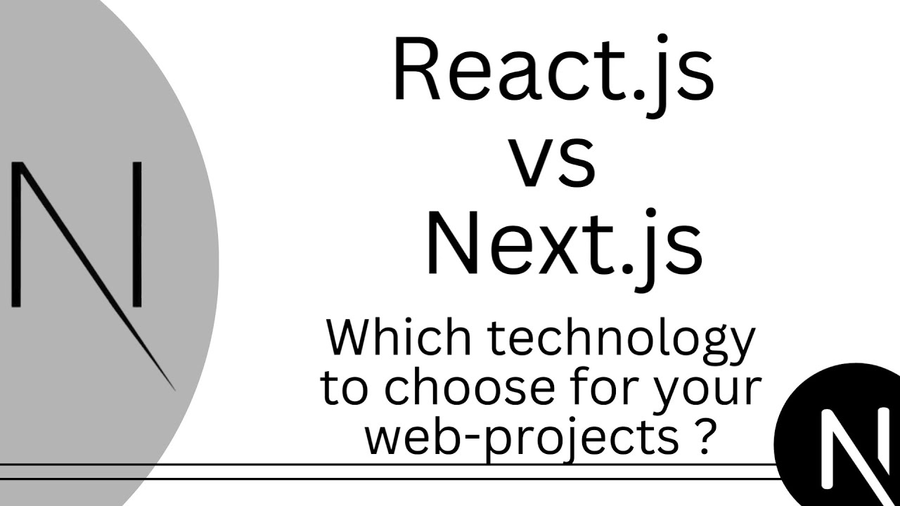 Nextjs Vs Reactjs Which Technology To Choose For Your Web Projects Anaghtech Youtube