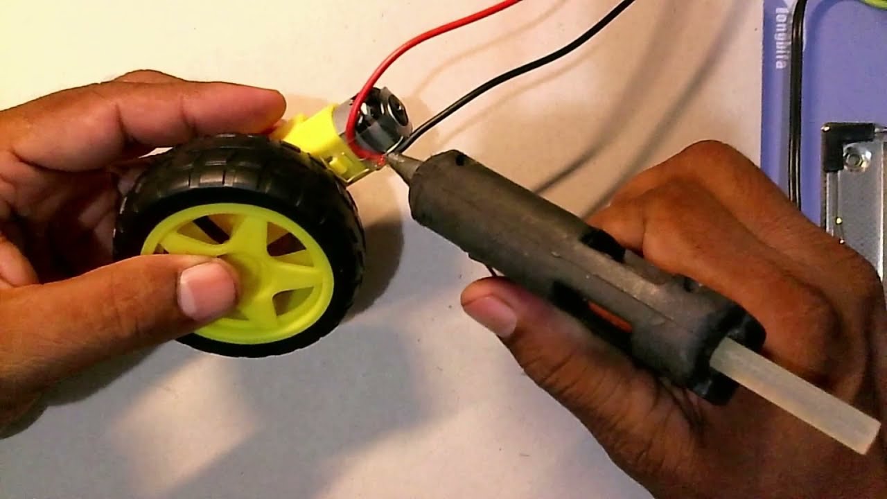 connect the wire to an arduino gear motor - YouTube
