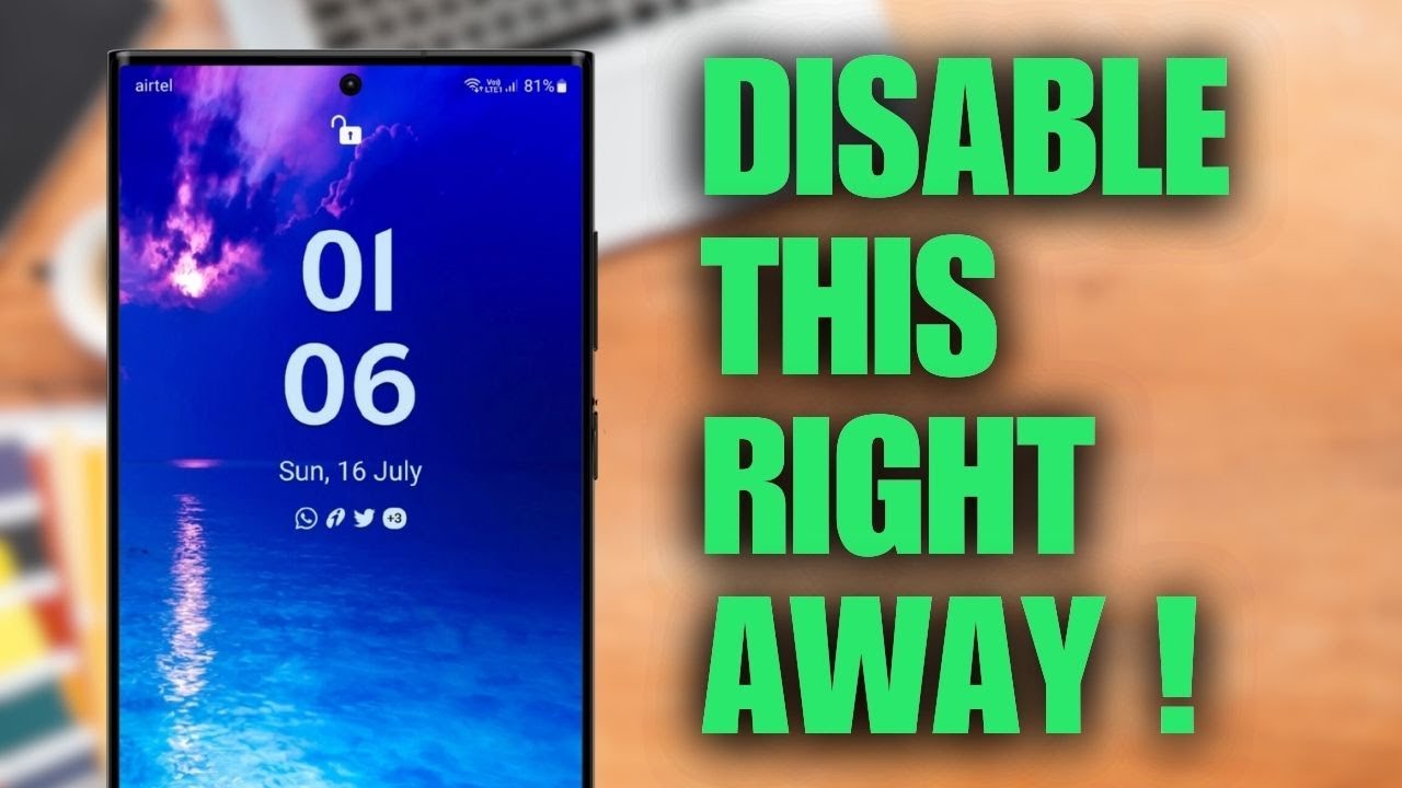 Disable this HIDDEN FEATURE to Unlock your Phone quickly ! - YouTube