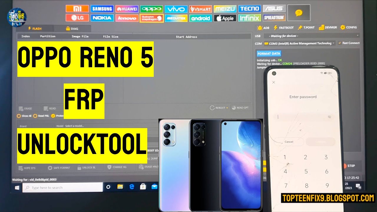 Oppo Reno 5 FRP UnlockTool - YouTube