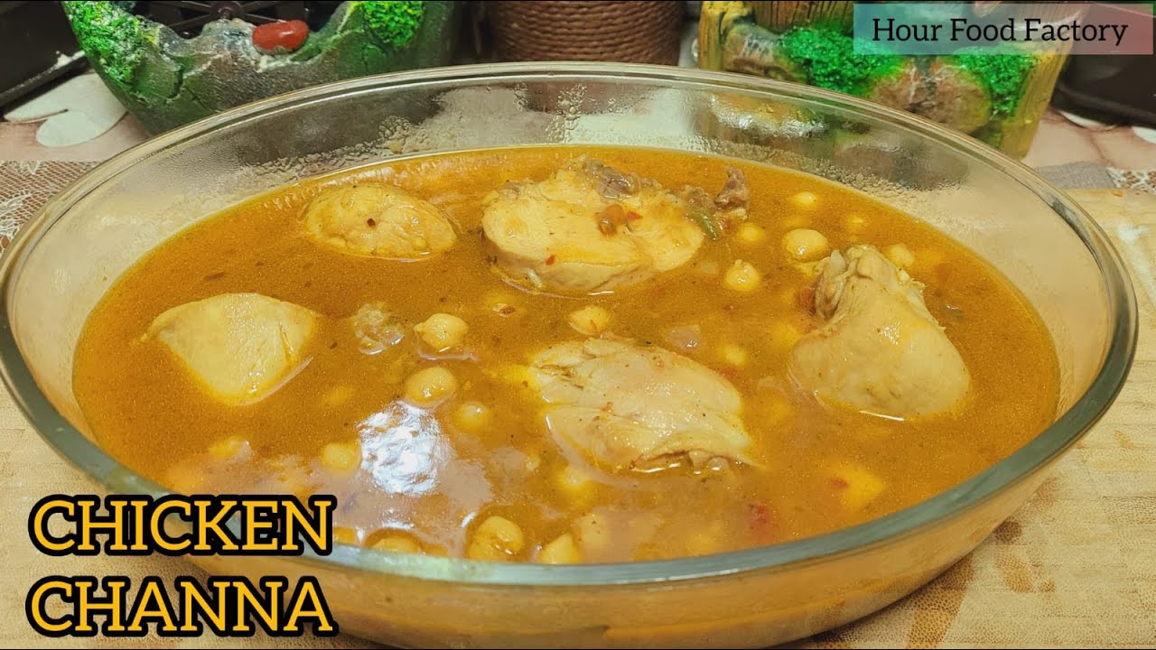 Chicken Chana Recipe | Chicken Chanay | Murgh Cholay | Chicken ...