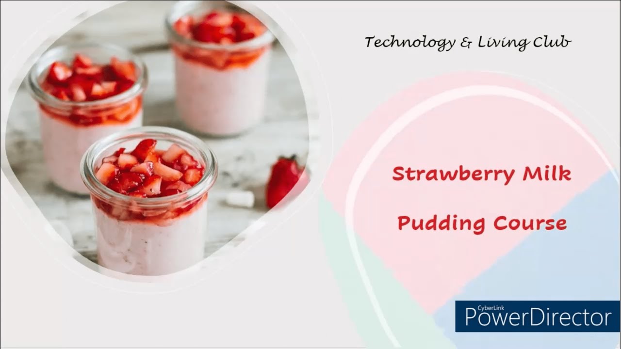 Strawberry Milk Pudding🍓 | HTC TnL - YouTube