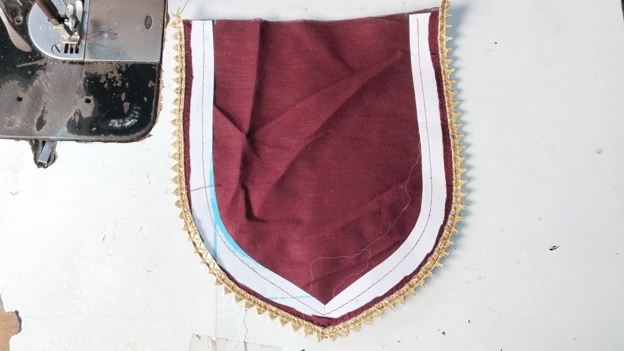 Samosa Lace Gala Suit Design & New Neck Design/ Beginning Neck and ...