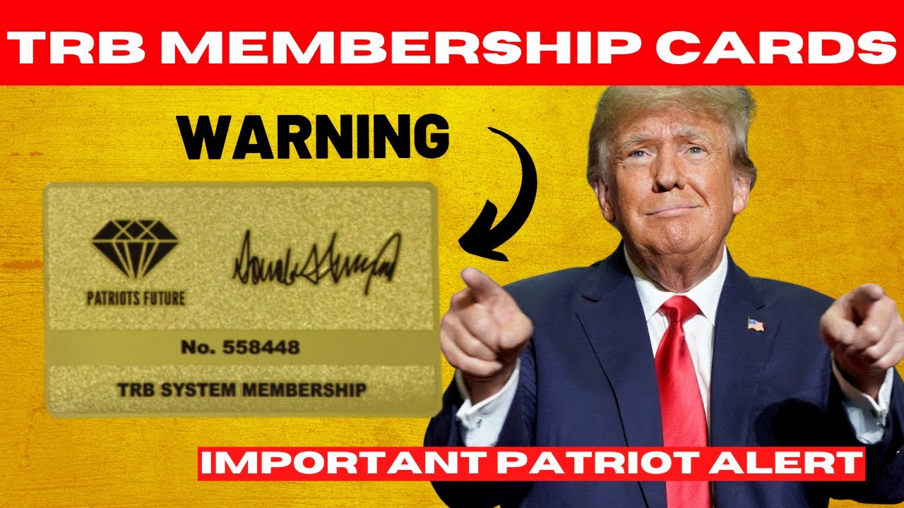 ⚠️TRB MEMBERSHIP CARDS ⚠️ What Exactly is TRB Membership Cards? Limited ...