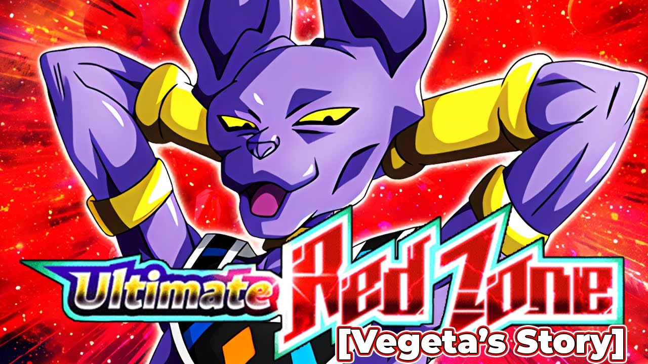EXPLODING RAGE?!? Ok Omatsu. Beerus Ultimate Red Zone Vegeta's Story! DBZ: Dokkan Battle - YouTube