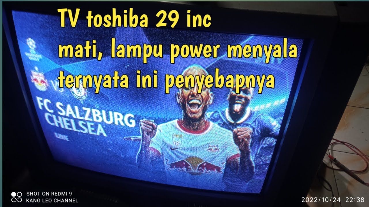 tv toshiba 29 inc mati, lampu power menyala ternyata ini penyebapnya ...