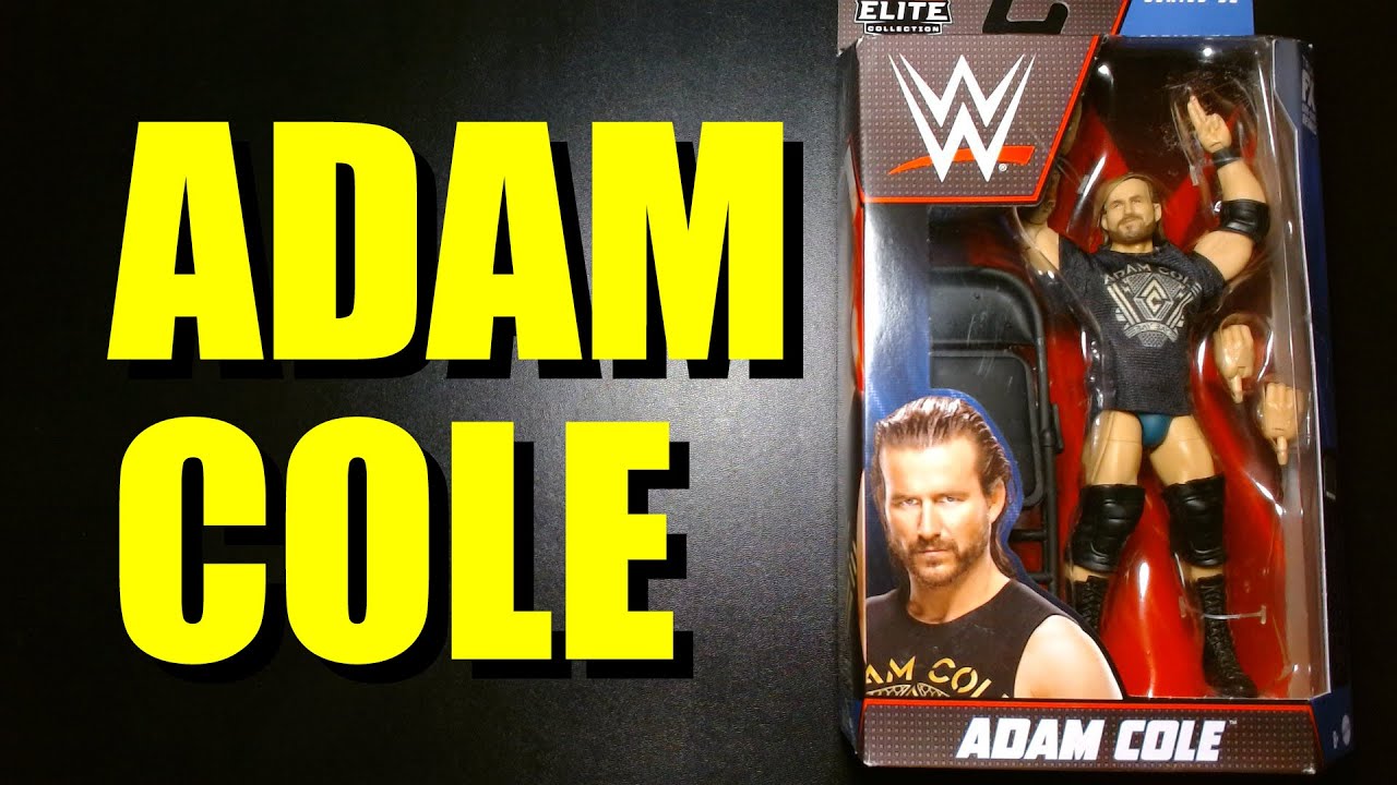 Adam Cole WWE Elite Series 92 AEW WWE NXT ROH Superstar Mattel Action ...