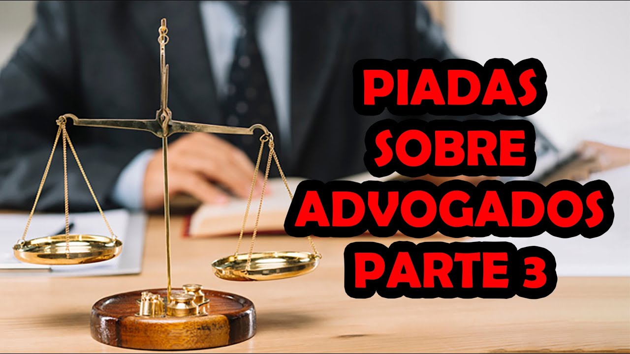 PIADAS SOBRE ADVOGADOS PARTE 3 - HUMORISTA THIAGO DIAS - YouTube