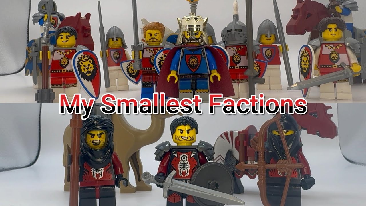 My Smallest Lego Castle Factions Showcase - YouTube