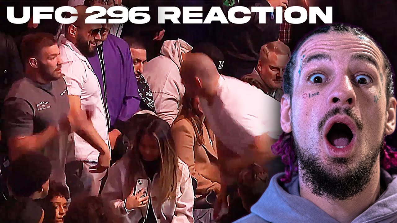 UFC 296 Reaction & STRICKLAND VS DDP IN CROWD?! - YouTube