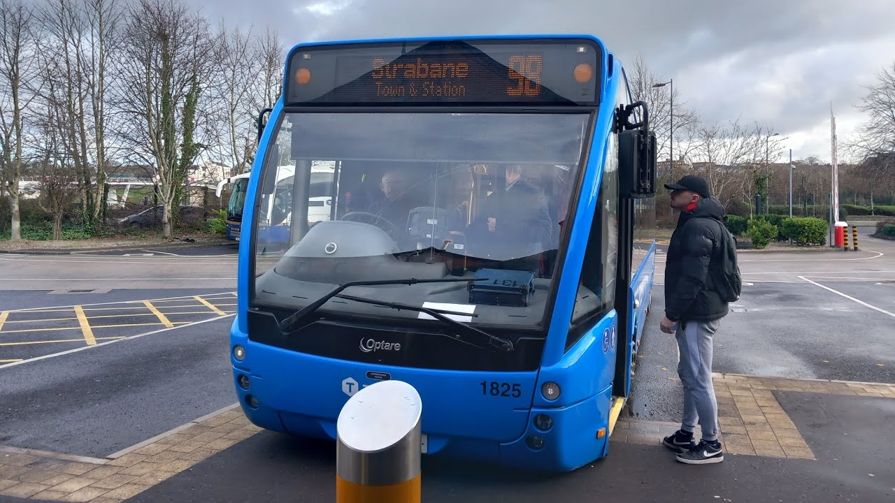 Translink Ulsterbus 1825 - YouTube