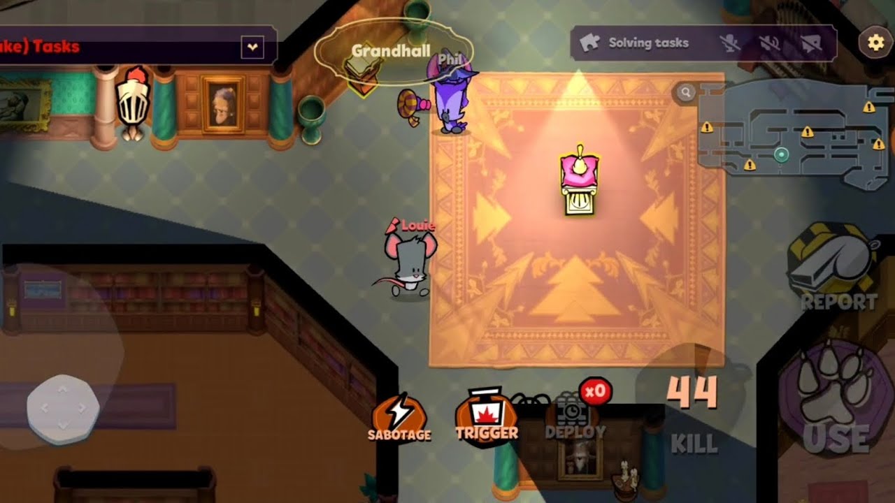 KILLER LOUIE 5 KILL IN MANSION || SUSPECTS MYSTERY MANSION GAMEPLAY ...