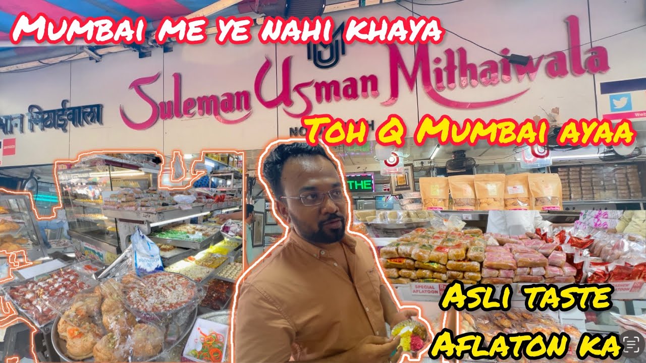 Suleman Usman Mithaiwala Mohammed Ali Road Mumbai Street Food Minara masjid - YouTube