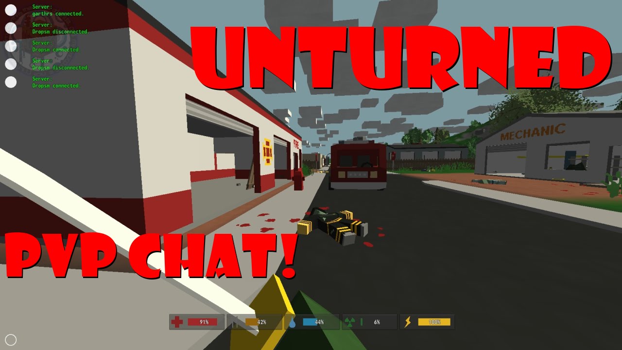 Unturned Episode 9 - PVP Chat (Before and After) - YouTube
