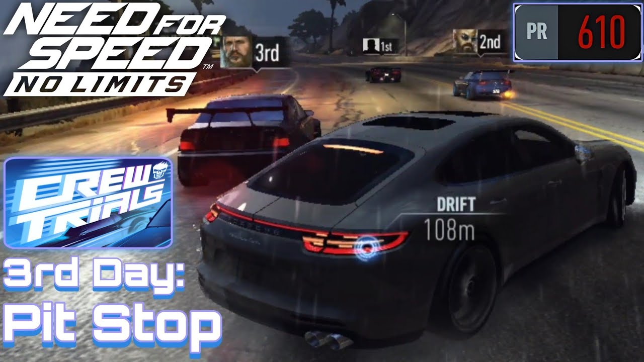 [Need For Speed: No Limits] Crew Trials: Porsche Panamera Turbo (2017 ...