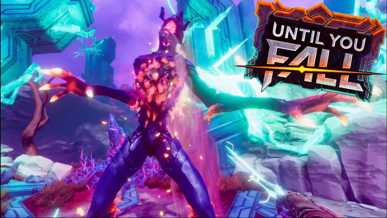 Until You Fall VR - Part 1 (Defeating The First Boss) - YouTube