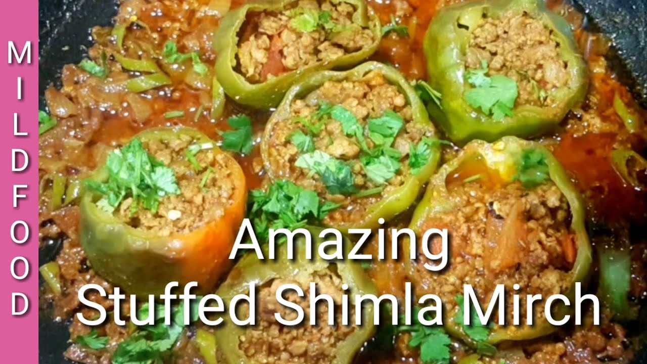 |Stuffed Shimla mirch | filled Shimla Mirch Recipe | bharwan shimla ...